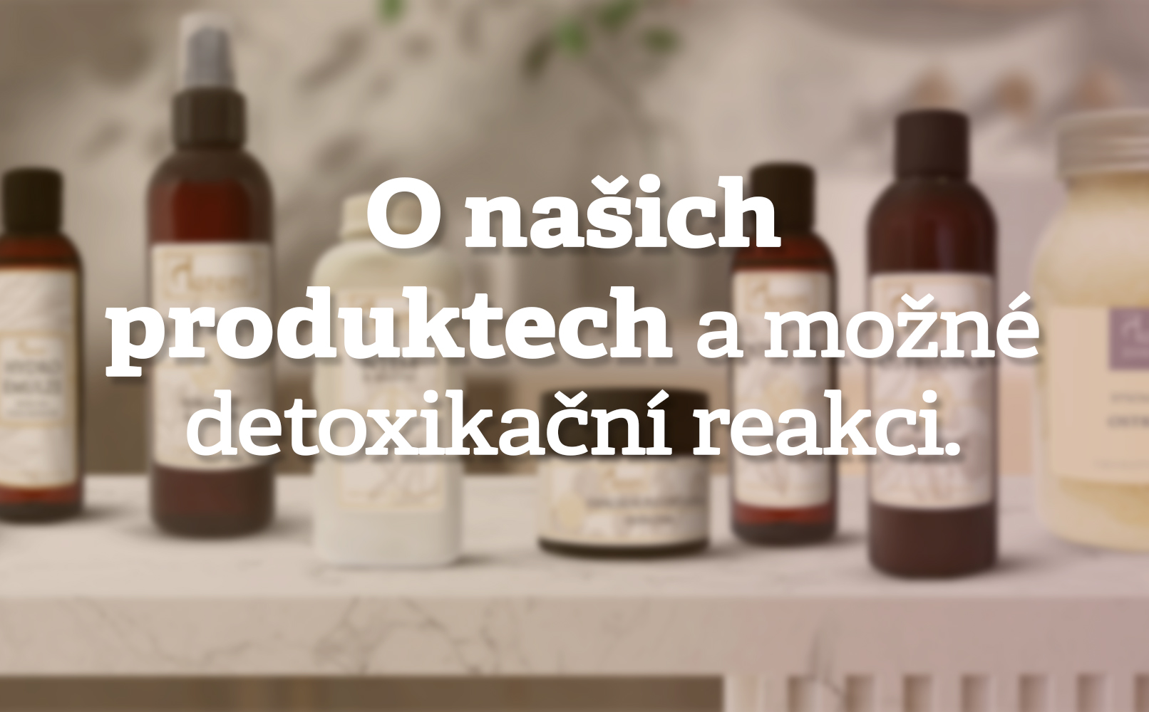 Přírodní kosmetika Tarani